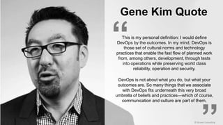 Starting and Scaling DevOps In the Enterprise | PPT