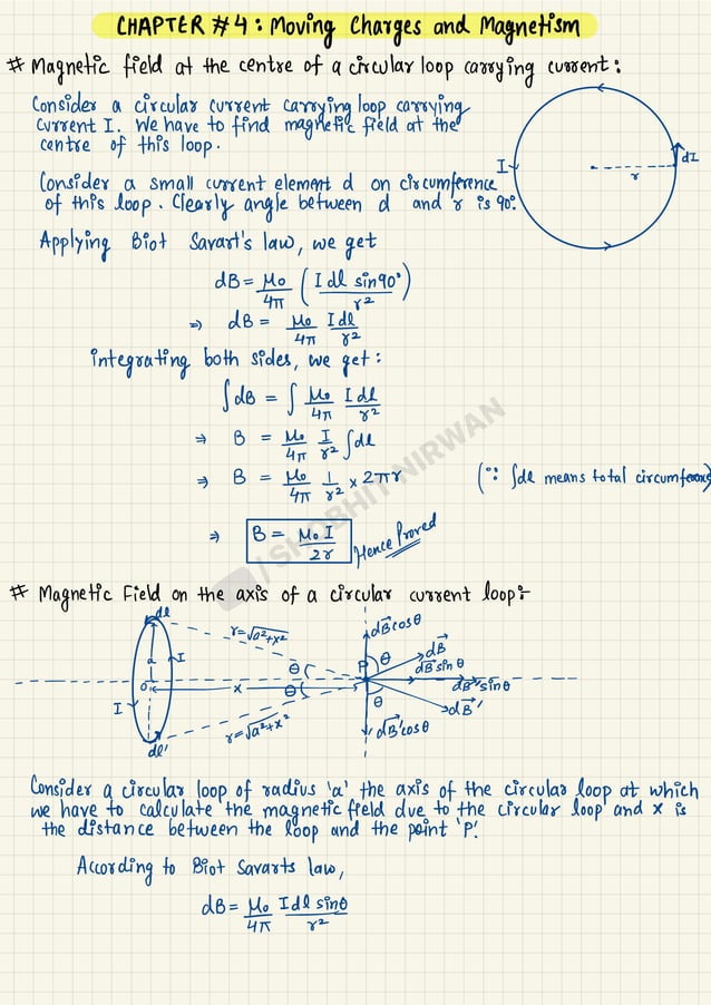 All Derivations - Physics Class 12 (1).pdf