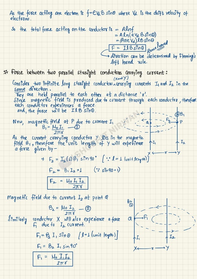All Derivations - Physics Class 12 (1).pdf