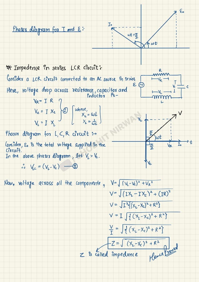 All Derivations - Physics Class 12 (1).pdf