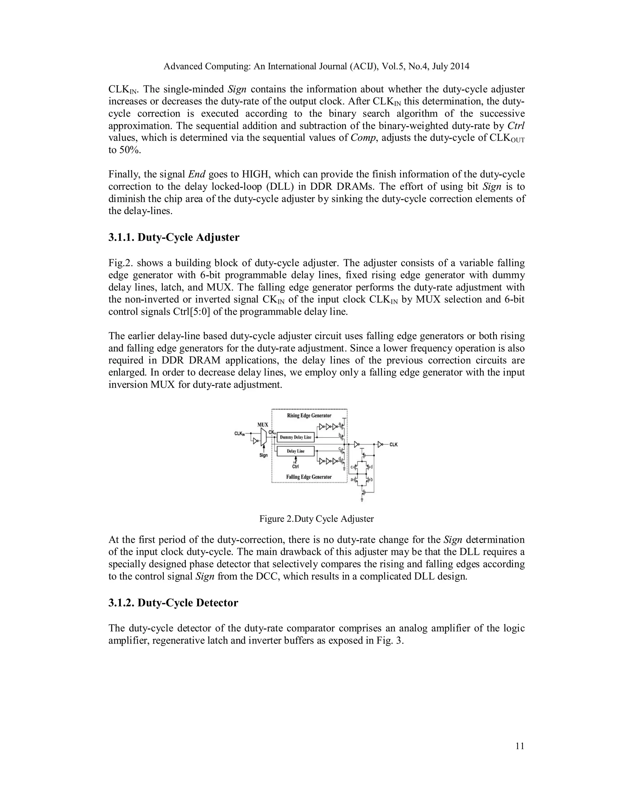 All digital wide range msar controlled duty cycle corrector | PDF
