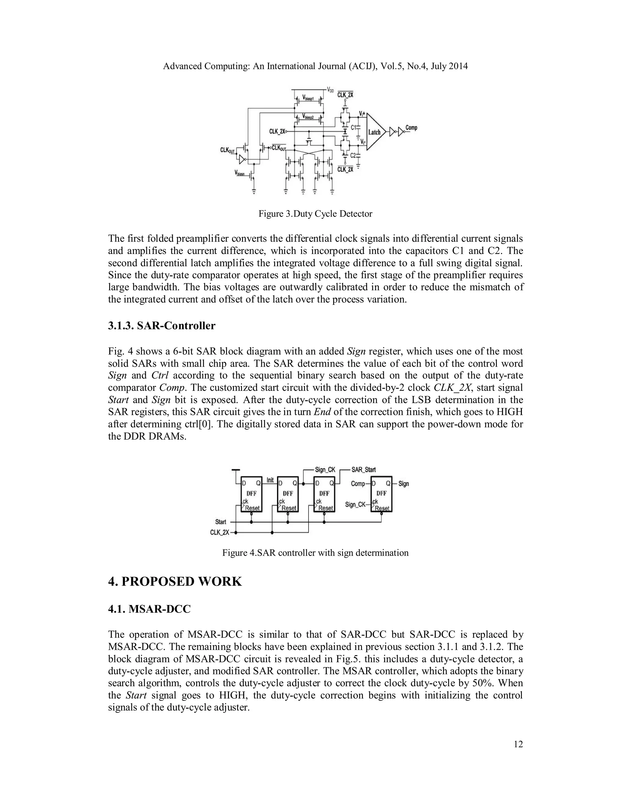 All digital wide range msar controlled duty cycle corrector | PDF