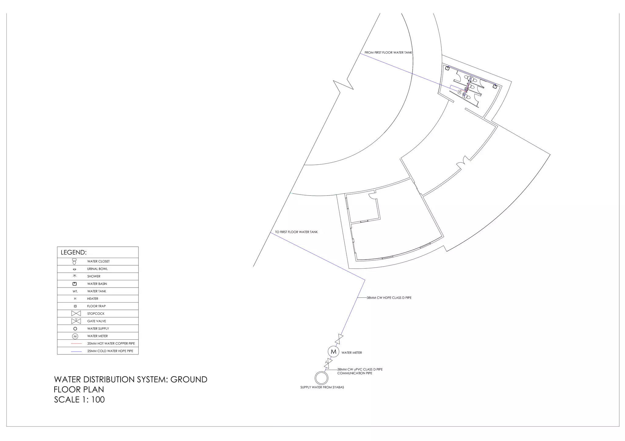 Building services drawings | PDF | Bath and Shower | Personal Care