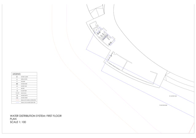 Building services drawings | PDF | Bath and Shower | Personal Care