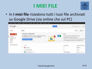 Tutorial Google Drive | PPTX | Computing | Technology & Computing