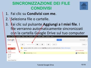 Tutorial Google Drive | PPTX | Computing | Technology & Computing