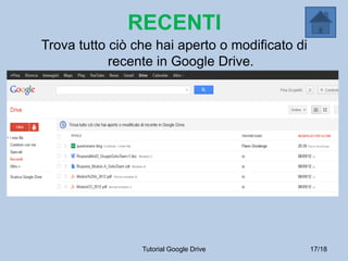 Tutorial Google Drive | PPTX | Computing | Technology & Computing