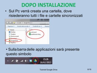 Tutorial Google Drive | PPTX | Computing | Technology & Computing