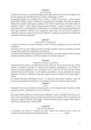 Contratto di Locazione Transitorio Concordato a Formia | PDF