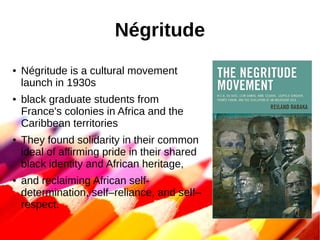 Allegory, Negritude,Globalization | ODP