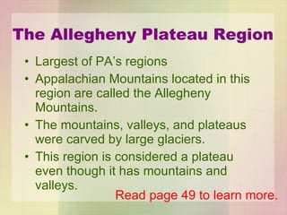 Allegheny Plateau Region | PPT