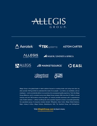 Allegis group white paper an inside look at the changing dynamics of ...