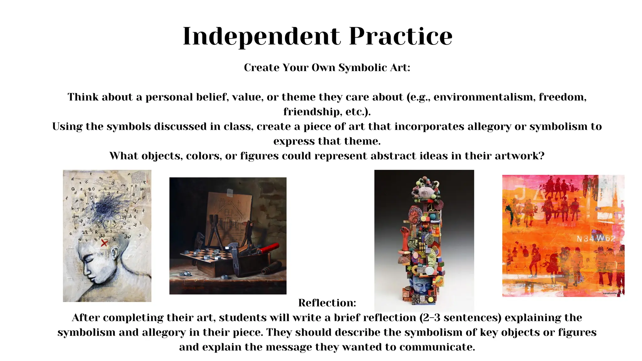 Allegories and Symbolism in Colored Pencil | PDF