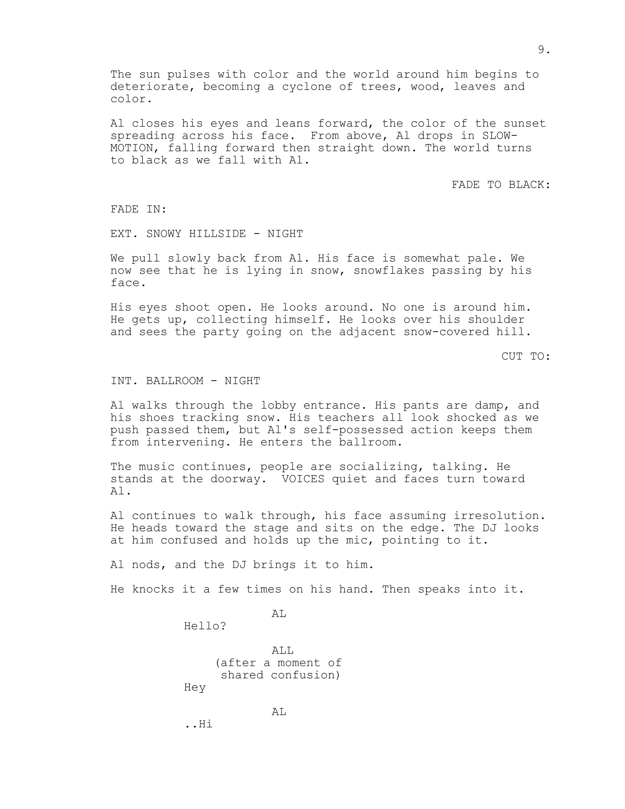 Allegory - Short Film Script | PDF | Drawing and Sketching | Arts and ...