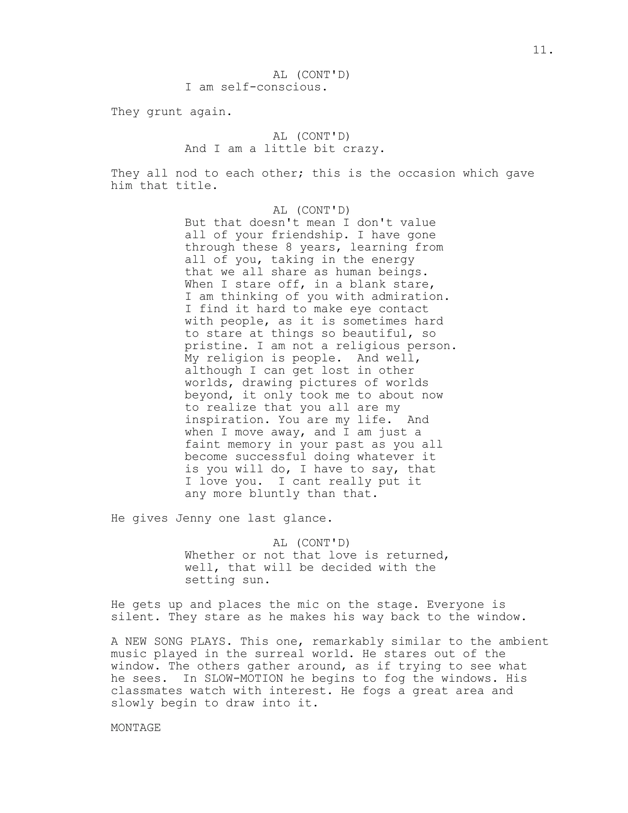 Allegory - Short Film Script | PDF | Drawing and Sketching | Arts and ...