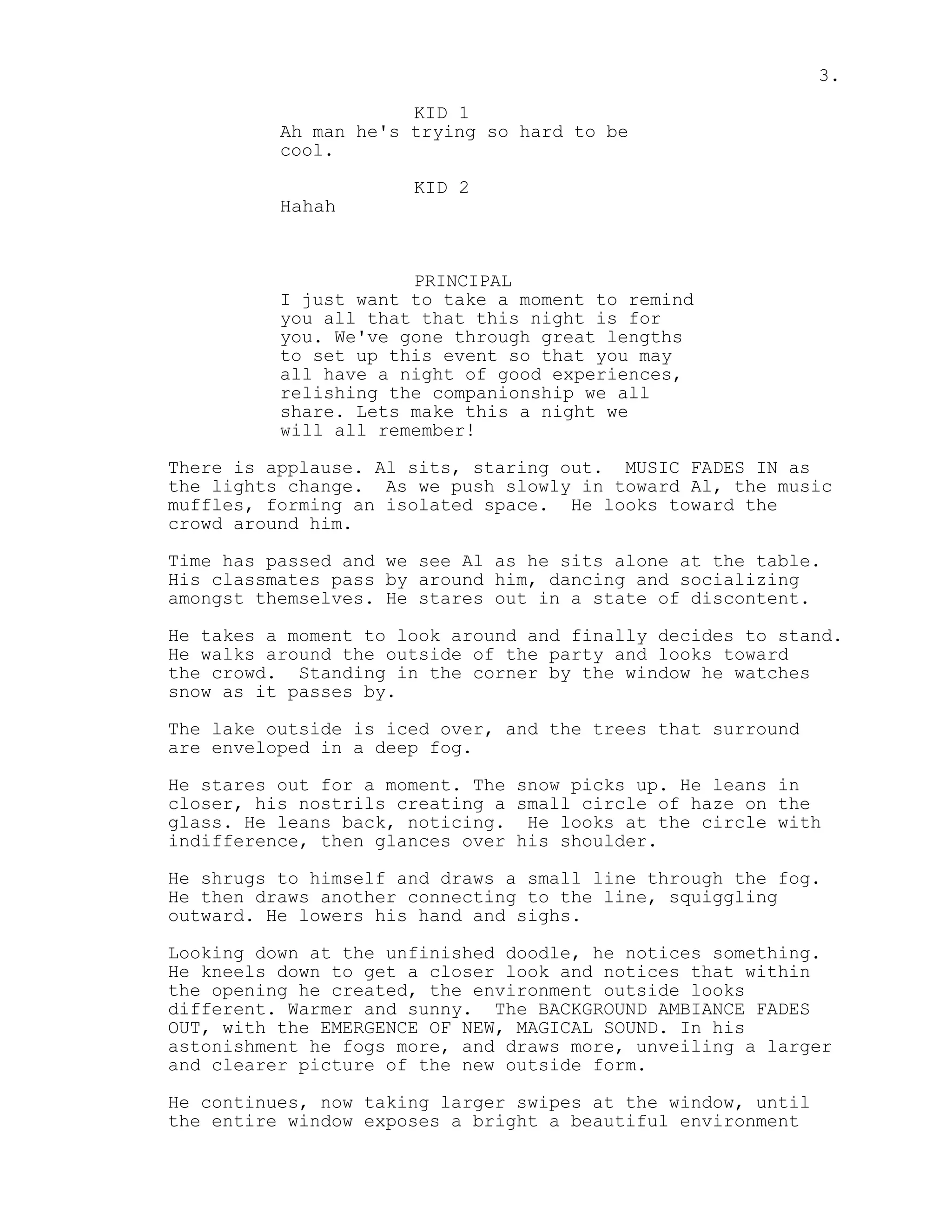 Allegory - Short Film Script | PDF | Drawing and Sketching | Arts and ...