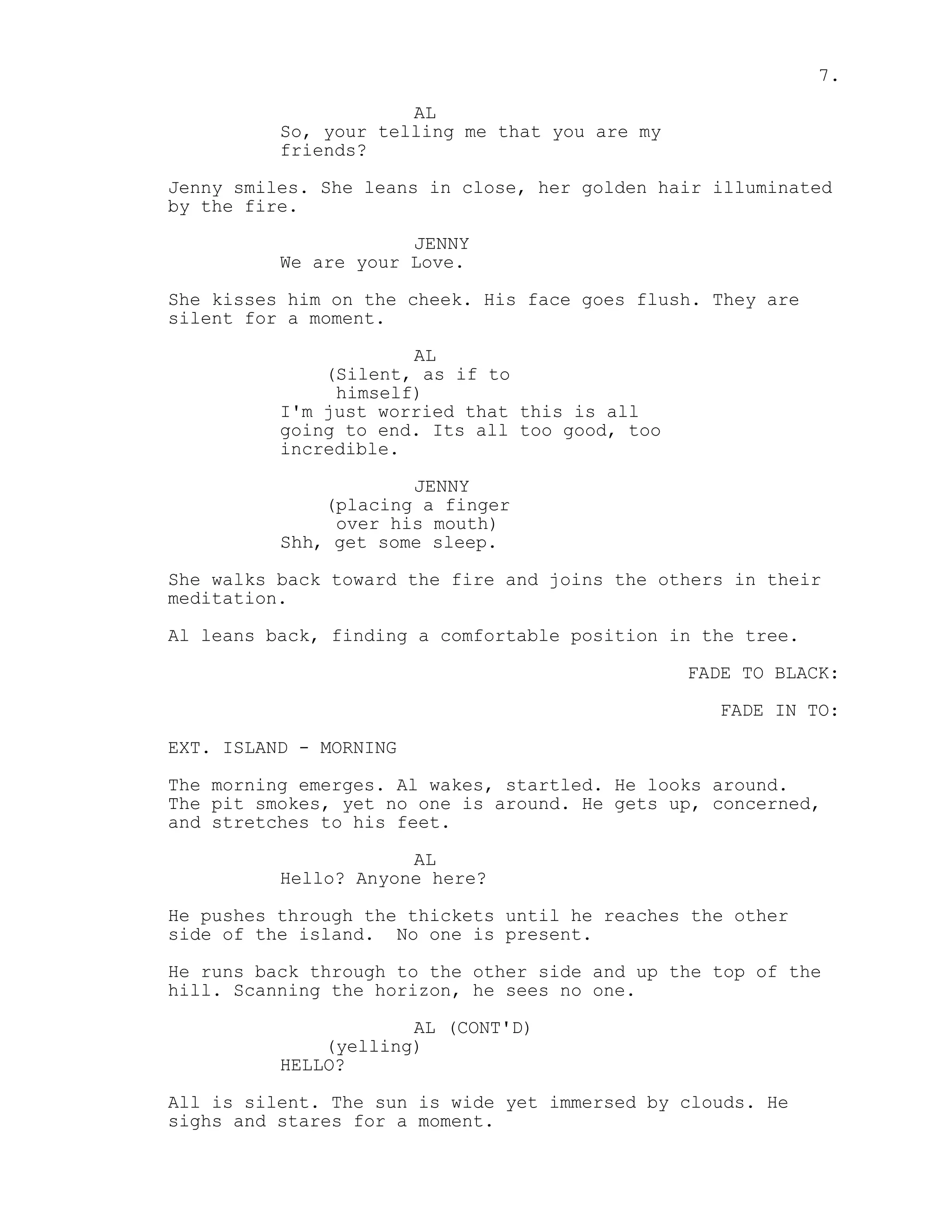 Allegory - Short Film Script | PDF | Drawing and Sketching | Arts and ...