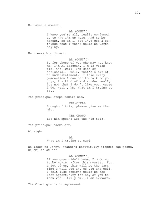 Allegory - Short Film Script | PDF