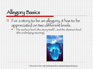 Allegory Notes | PPT | Books and Literature