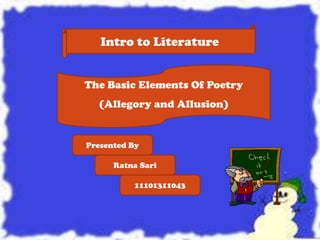 Allegory and allusion | PPT