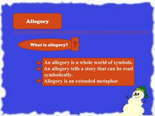 Allegory and allusion | PPT