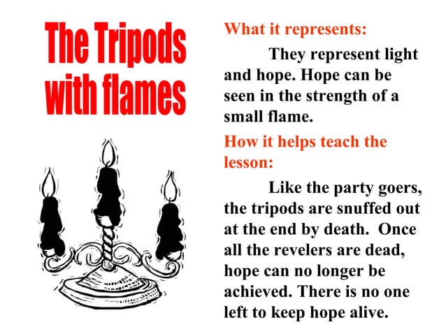 Allegory and symbols in the masque of the red death | PPT