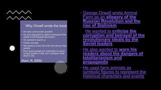 Allegory and the Russian Revolution in Animal Farm Tst Assignment.pptx