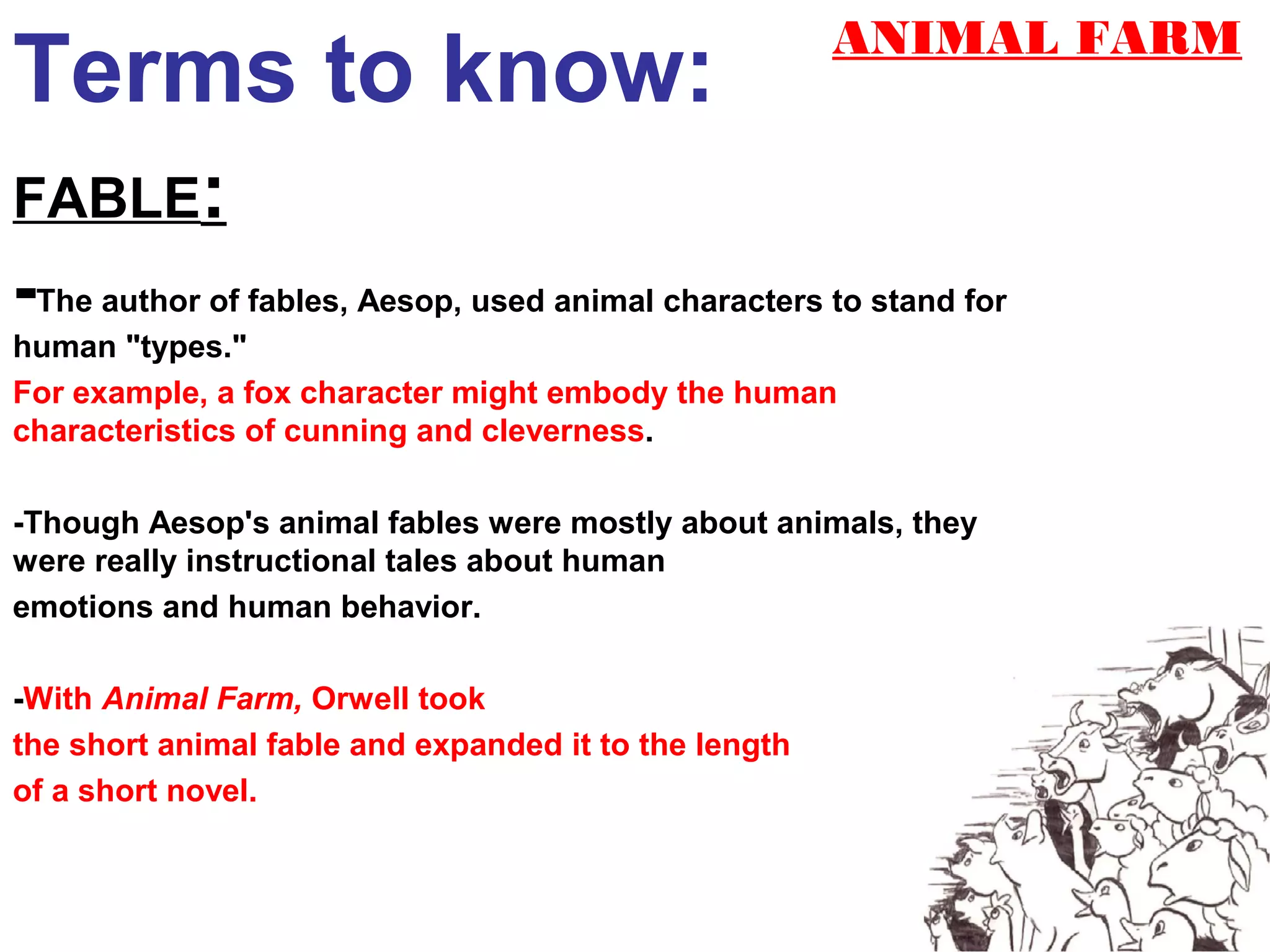Allegory, fable, satire | PPT
