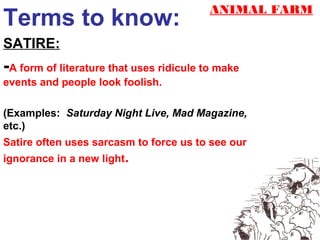 Satire Examples In Literature