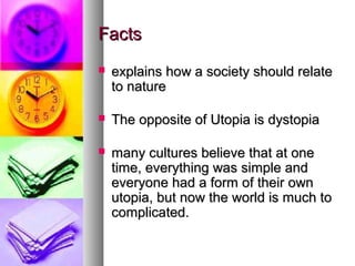 Allegory & utopia | PPT