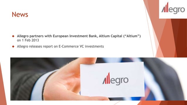Allegro capital investors | PPTX | Business Banking & Finance | Business