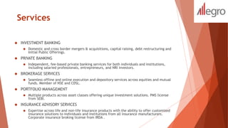 Allegro capital investors | PPTX