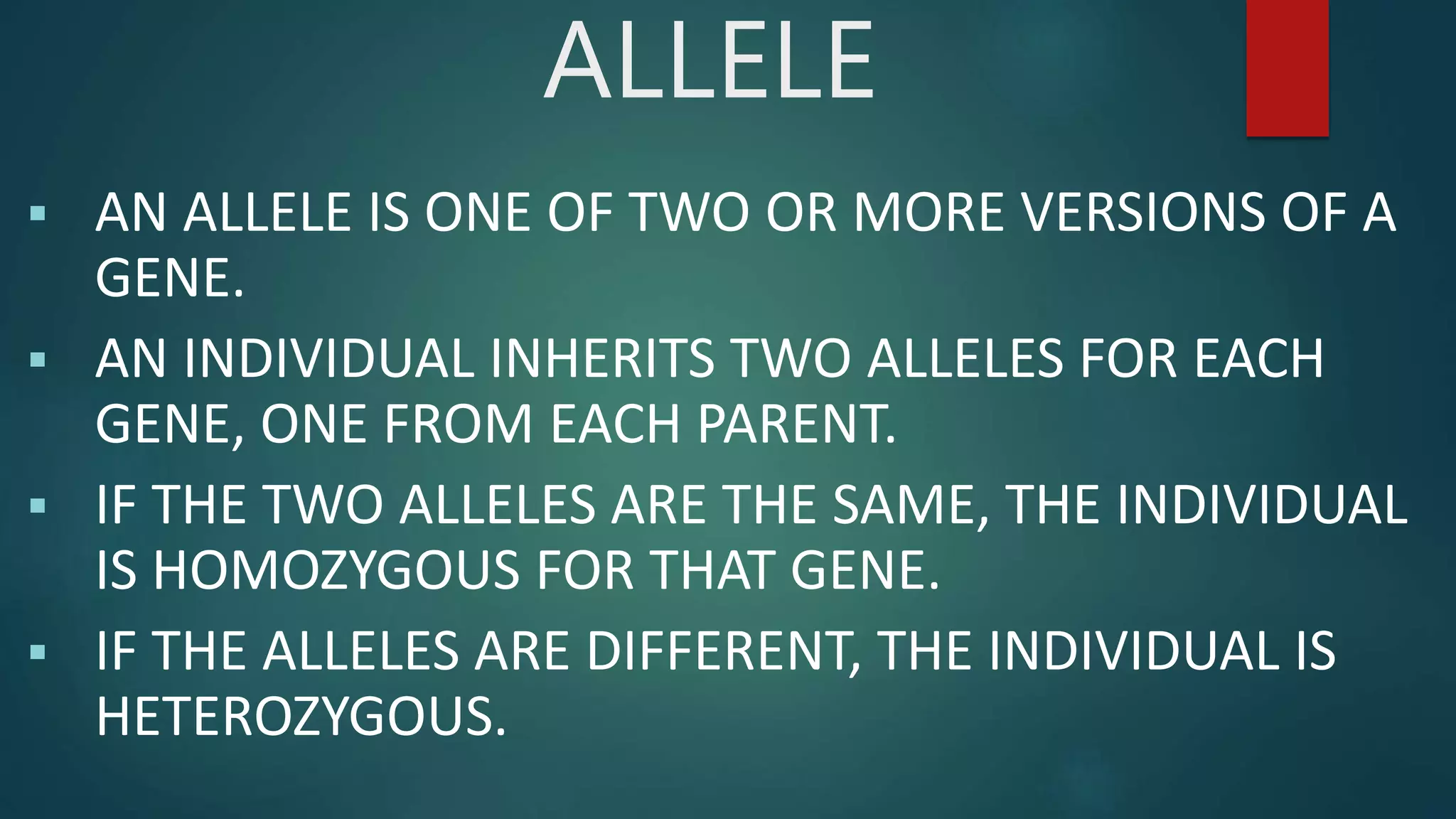 Allele | PPTX