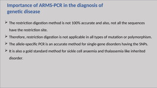 Allele specific Polymerase chain reaction (PCR)).pptx