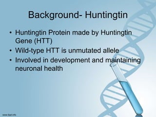 Allele specific silencing of mutant huntingtin presentation.ppt