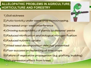 ALLELOPATHY BY HIMANSHU | PPT