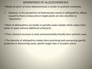 Allelochemicals (1) | PPTX