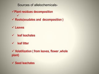 Allelochemicals (1) | PPTX