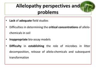 Allelopathy | PPTX
