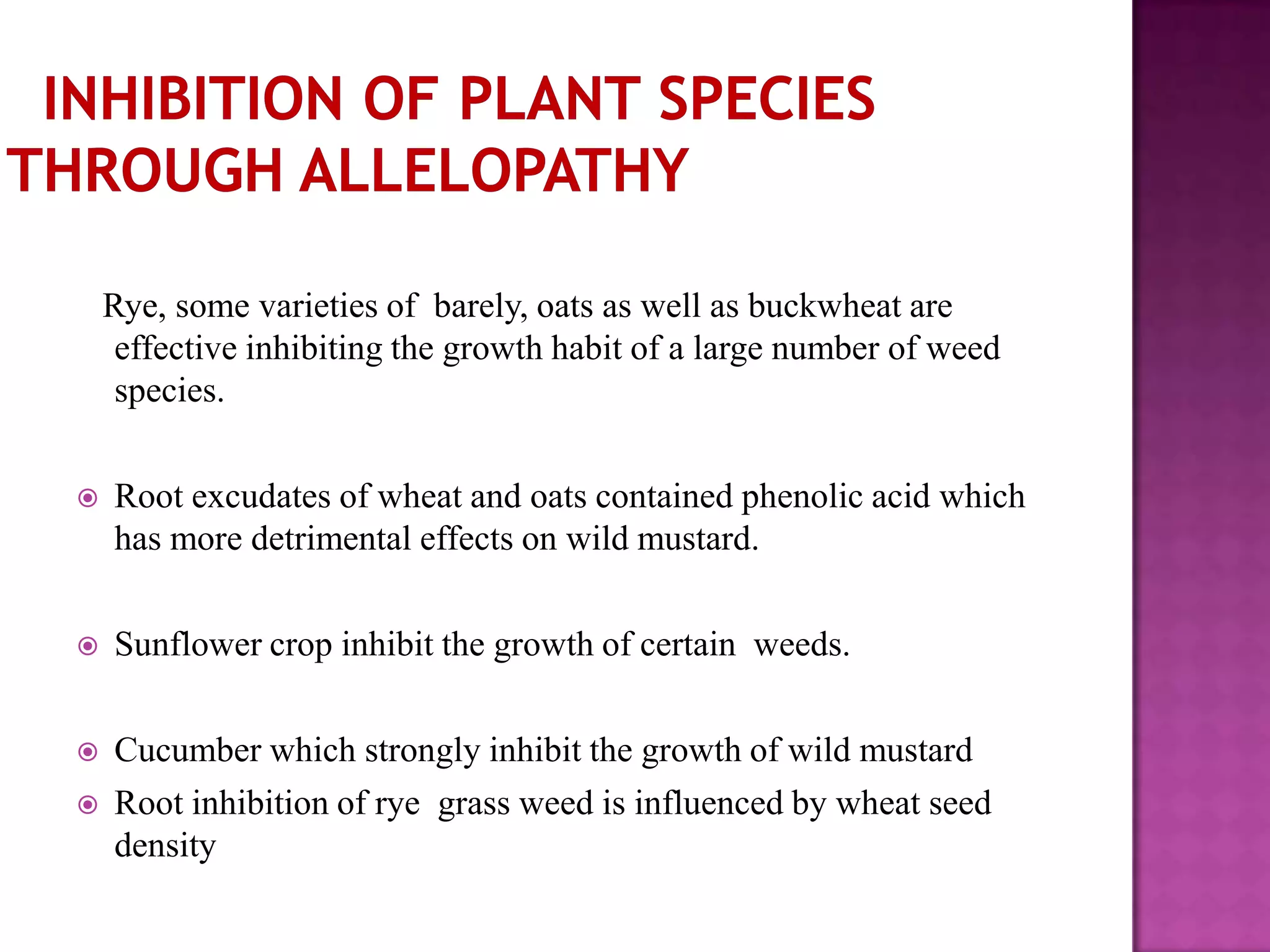 Allelopathy | PPTX | Gardening | Home & Garden