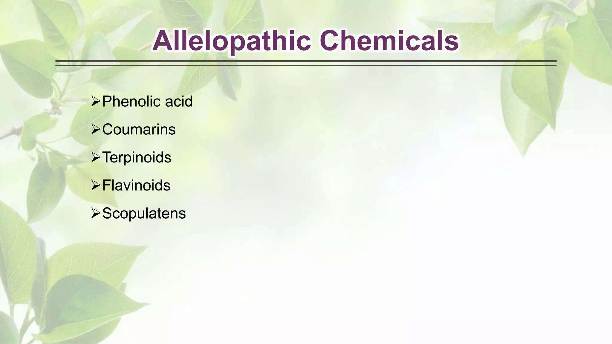 Allelopathy | PPSX