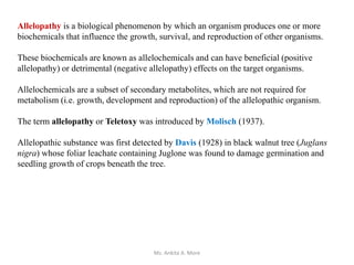 Allelopathy | PPTX