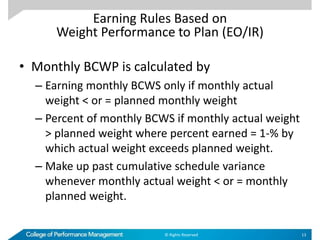 Exploring ways to inform earned value using tp ms (v7) | PPTX ...