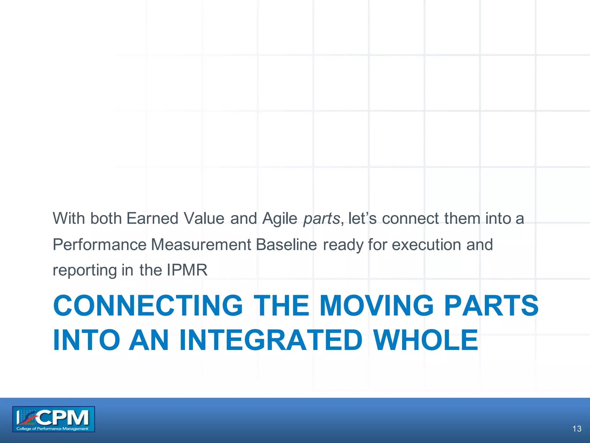 Integrated Agile Software Development with Earned Value Management | PPT