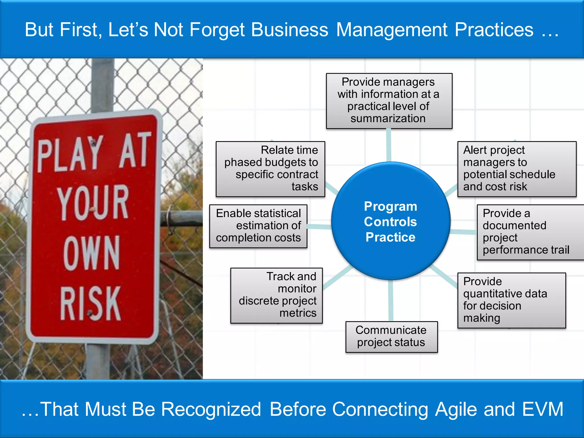 Integrated Agile Software Development with Earned Value Management | PPT