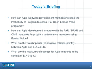 Integrated Agile Software Development with Earned Value Management | PPT