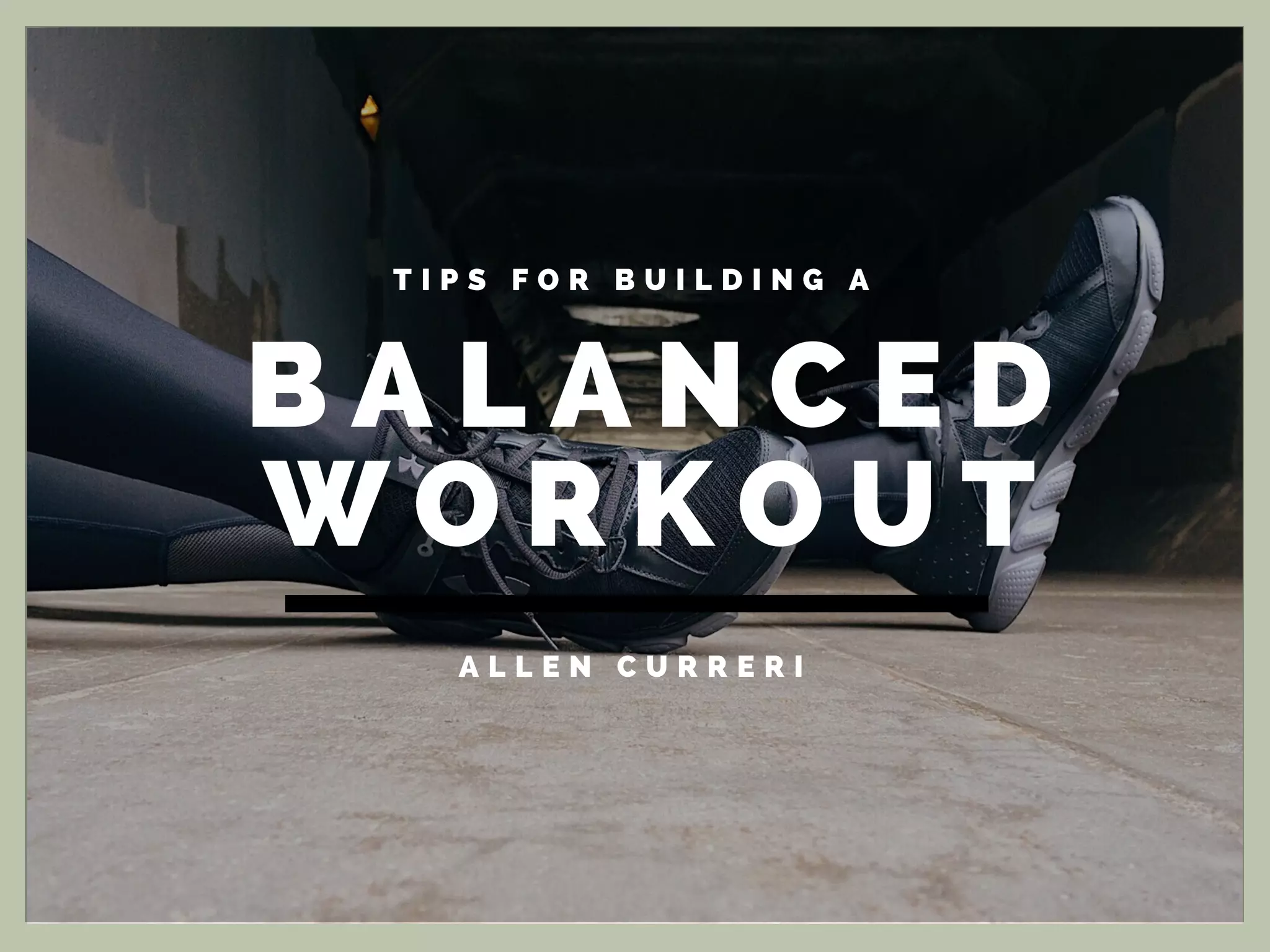 Tips for Building a Balanced Workout | PPT