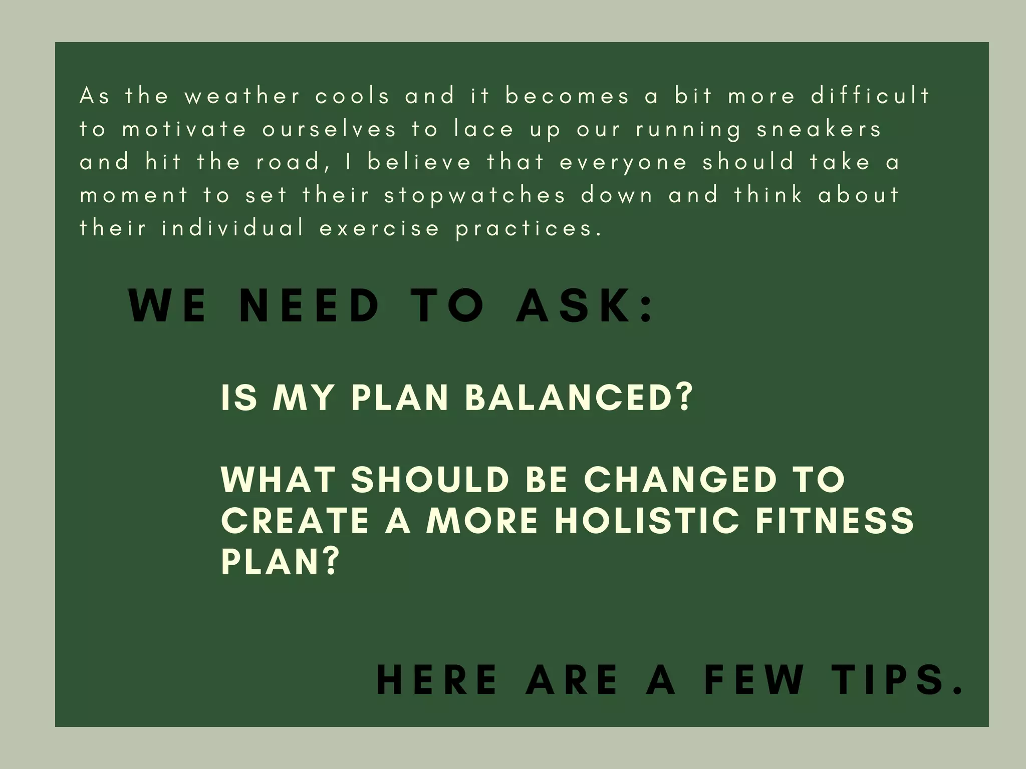 Tips for Building a Balanced Workout | PPT