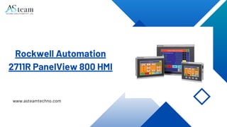 Rockwell Automation 2711R PanelView 800 HMI | PDF