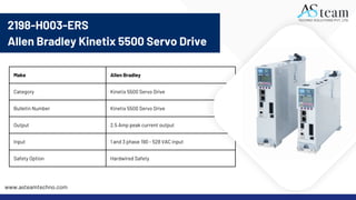 Allen Bradley Kinetix 5500 Servo Drives.pdf